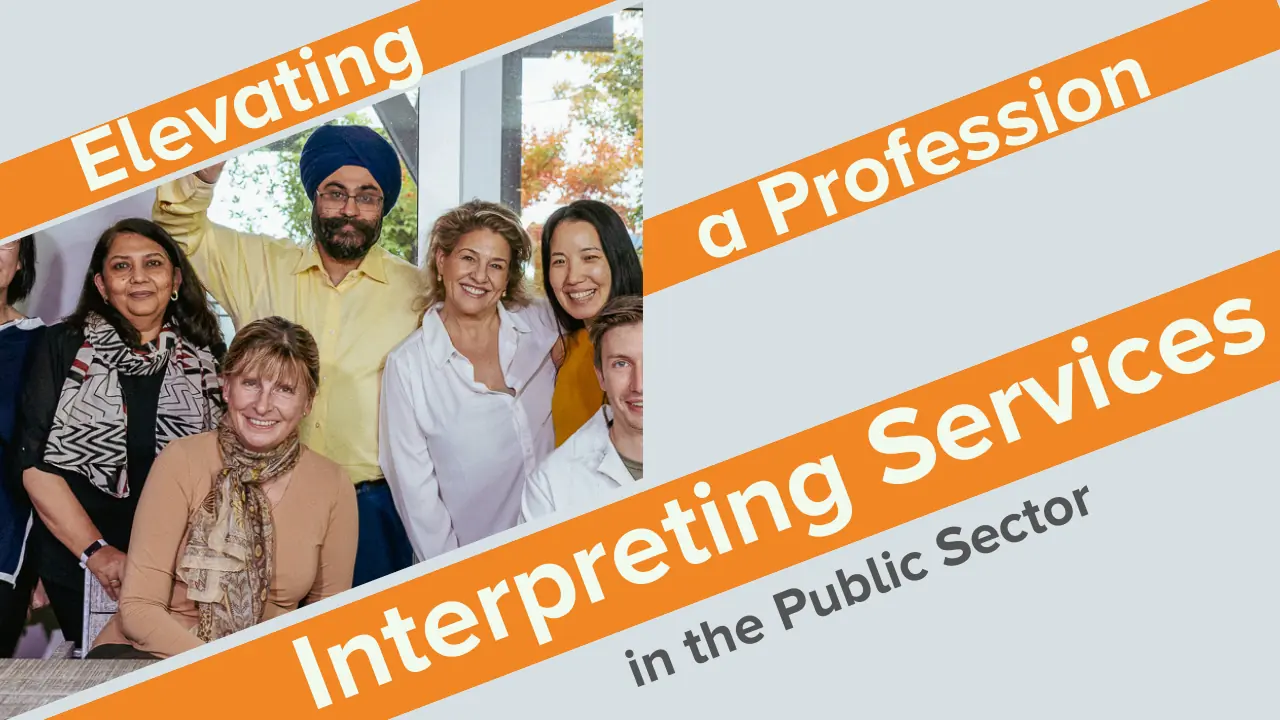 Elevating a Profession: Interpreting Services in the Public Sector ...