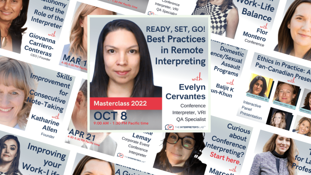 Welcome to A New Season at The Interpreter’s Lab - The Interpreter's Lab | Interpreter Education ...